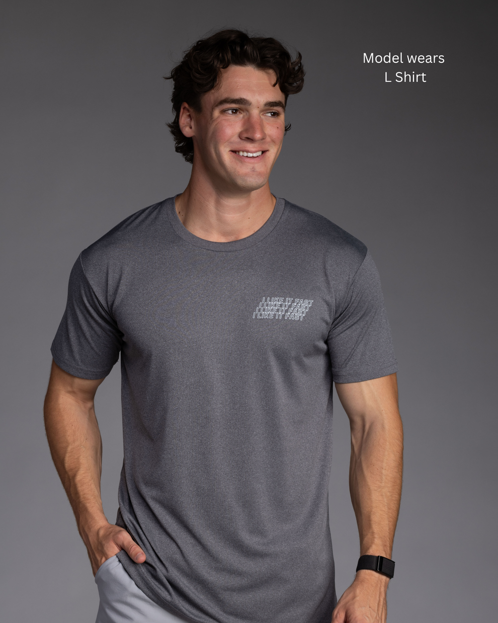 I Like It Fast Active Tee - Men's Performance Running T-Shirt | STRYD ...